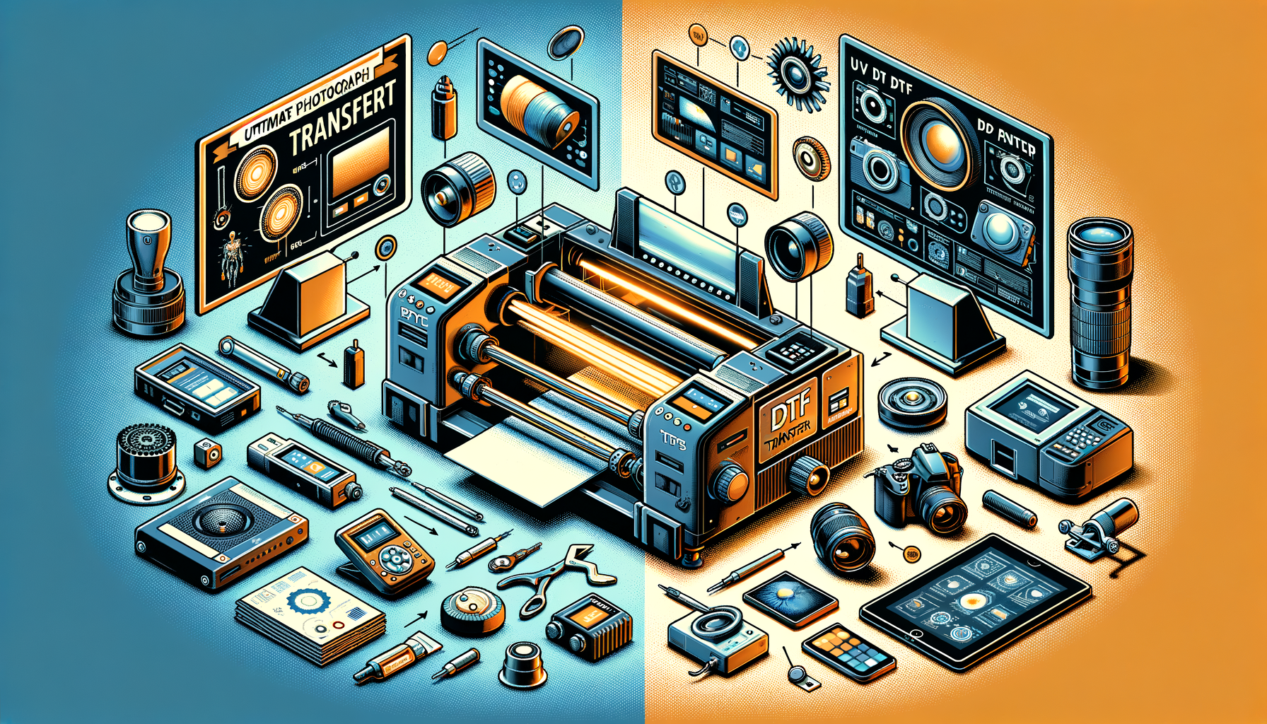 Ultimate Guide: DTF Transfer Tools vs. UV DTF Printing Methods – DTF ...